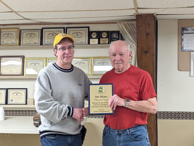 25 years of service | News, Sports, Jobs - Morning Journal